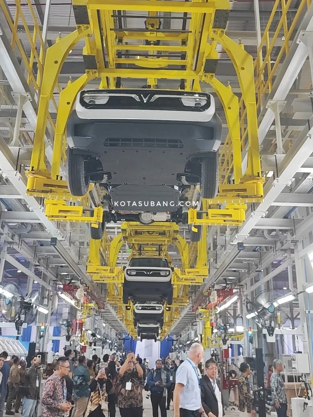 Canggih !, Pabrik VinFast Subang Dibangun dengan Otomasi Tinggi dan ...